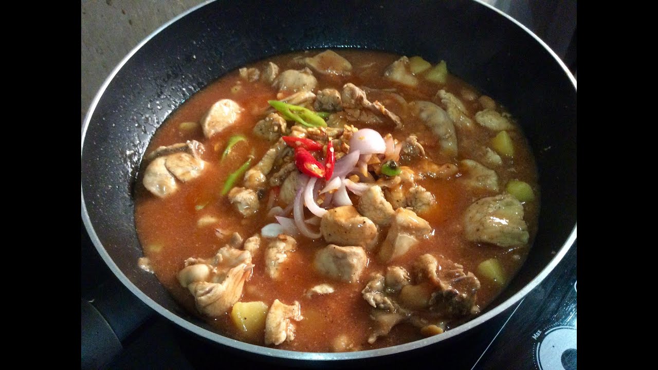 CHICKEN NA MAY TOMATO SAUCE | LUTONG BAHAY | VILMA VLOG - YouTube