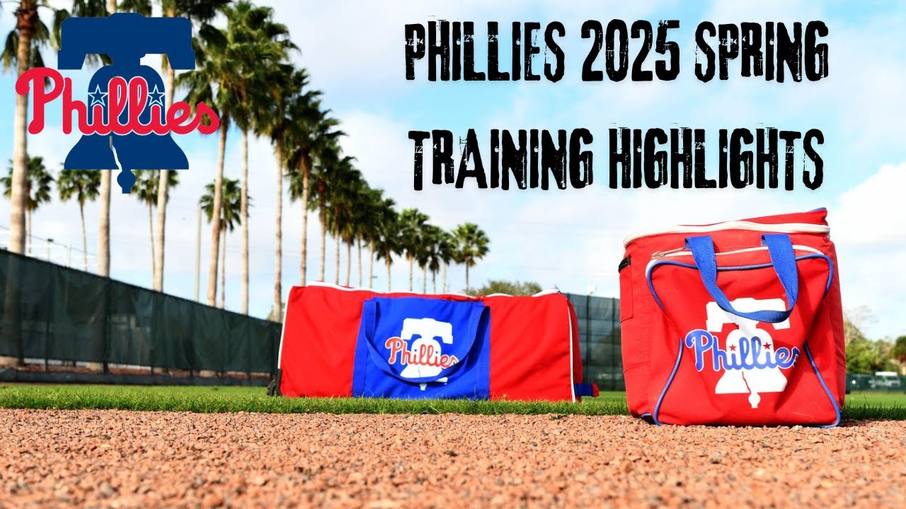 PHILLIES 2025 SPRING TRAINING HIGHLIGHTS #MLB, #PHILLIES, # ...