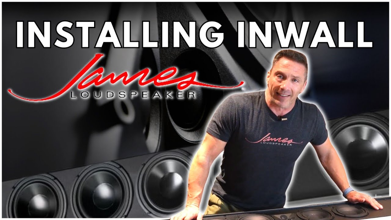 How to Install Inwall James Loudspeaker? | Custom Inwall SPL-6 Soundbar ...