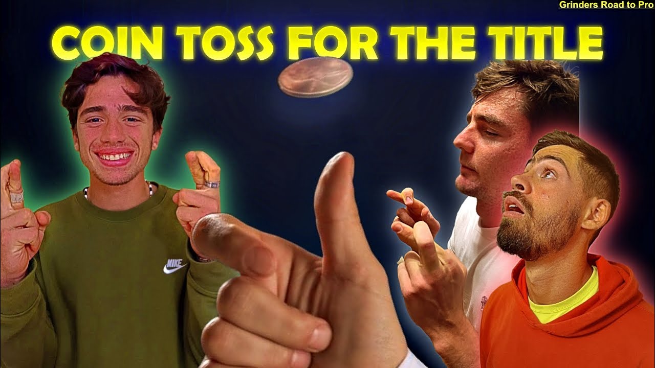 Coin Toss for the Title!! | Tennis tournament | Grinders Road to Pro ...