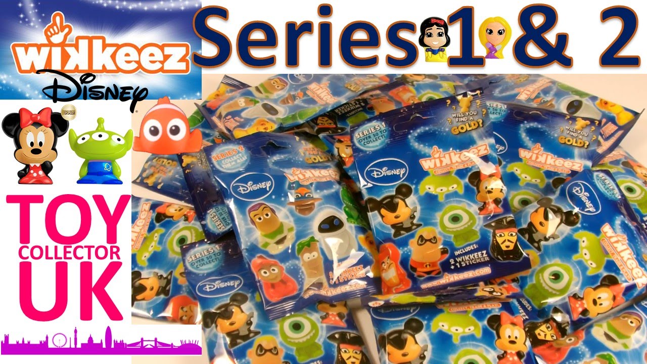 Disney Wikkeez - Opening 15 Series 1 & 2 Disney Wikkeez Blind Surprise ...