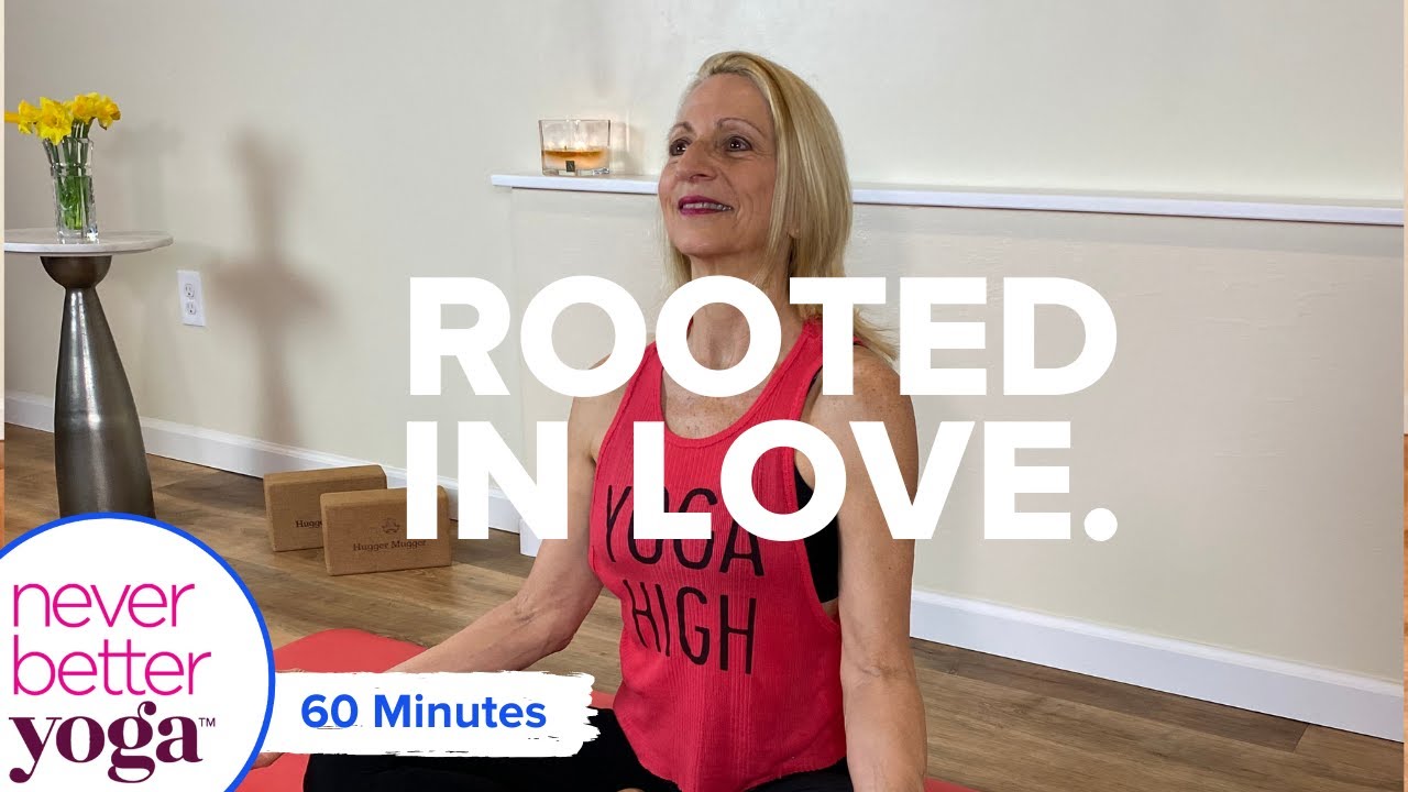 Vinyasa Flow Yoga | One Hour | Rooted in love. - YouTube