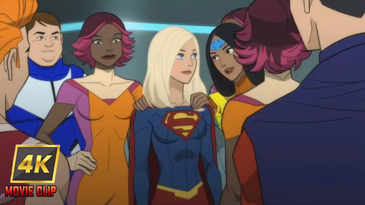 Supergirl meets the Legion - Legion of Superheroes 2023 - YouTube