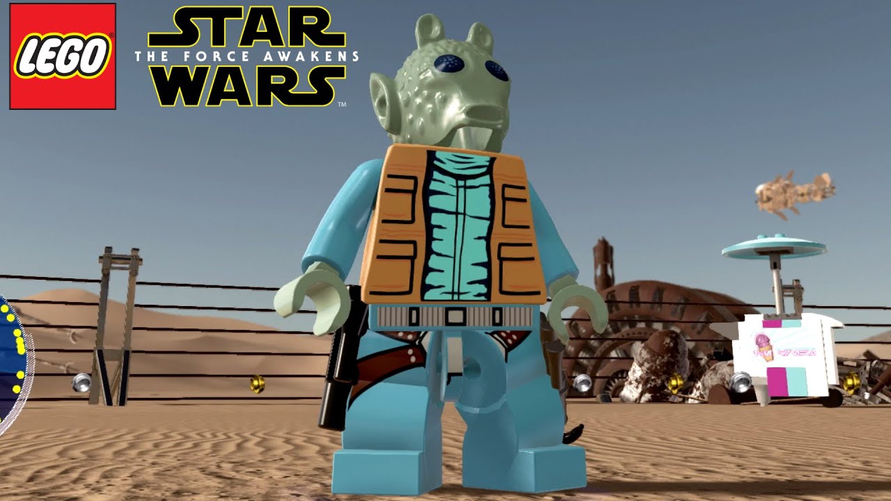 Greedo Free Roam Lego Star Wars: The Force Awakens - YouTube