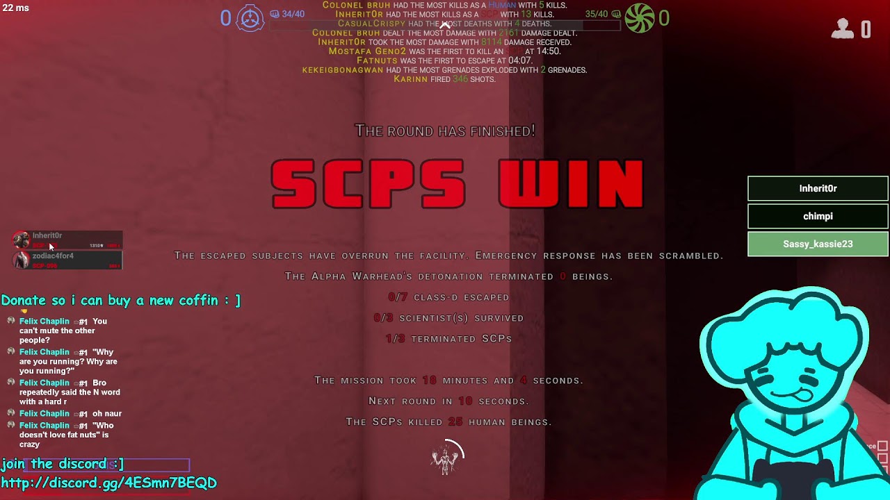 SCP SL LIVE – TRYING TO KILL 13 SCP'S AND WIN 7 ROUNDS [SCP SL LIVE ...