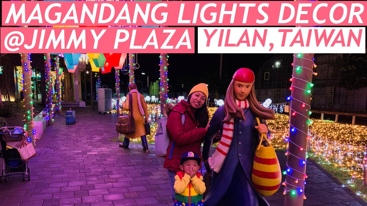 WALKING AROUND AT NIGHT IN JIMMY PARK AND NIGHT MARKET ( YILAN,TAIWAN ...