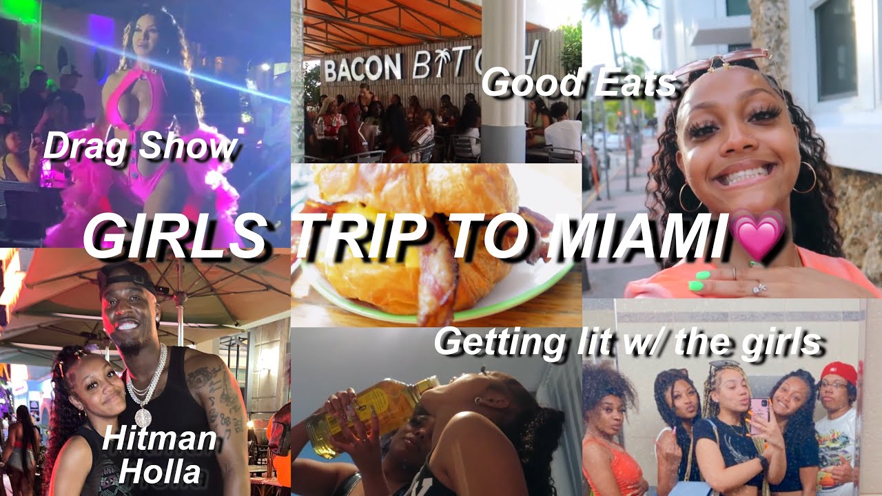 MIAMI SPRING BREAK VLOG Part 1 | Girls Trip Edition🌴(night on the town ...