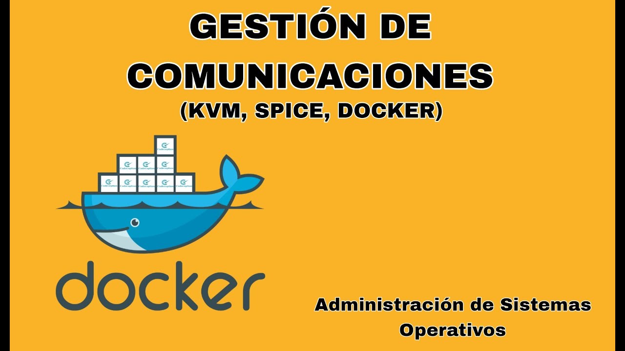KVM, SPICE, DOCKER - YouTube