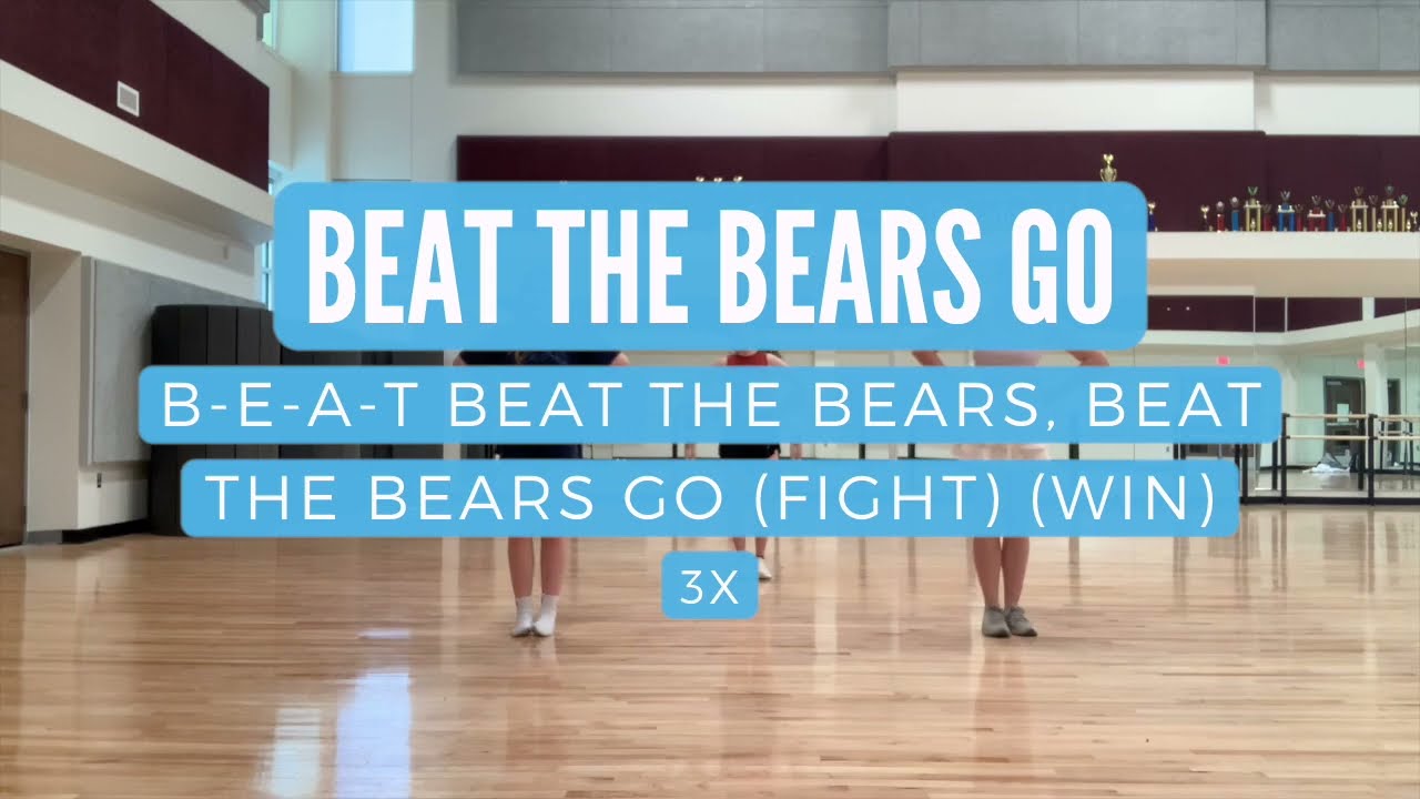 Cheer: Beat The Bears Go - YouTube
