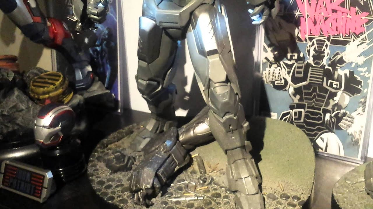 Sideshow Ironman, War Machine, Iron Patriot review - YouTube