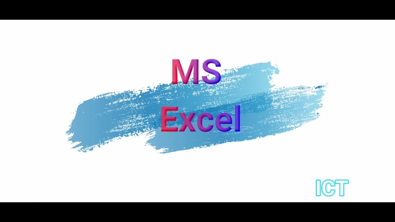 MS Excel [Unit– III Spreadsheets] - YouTube