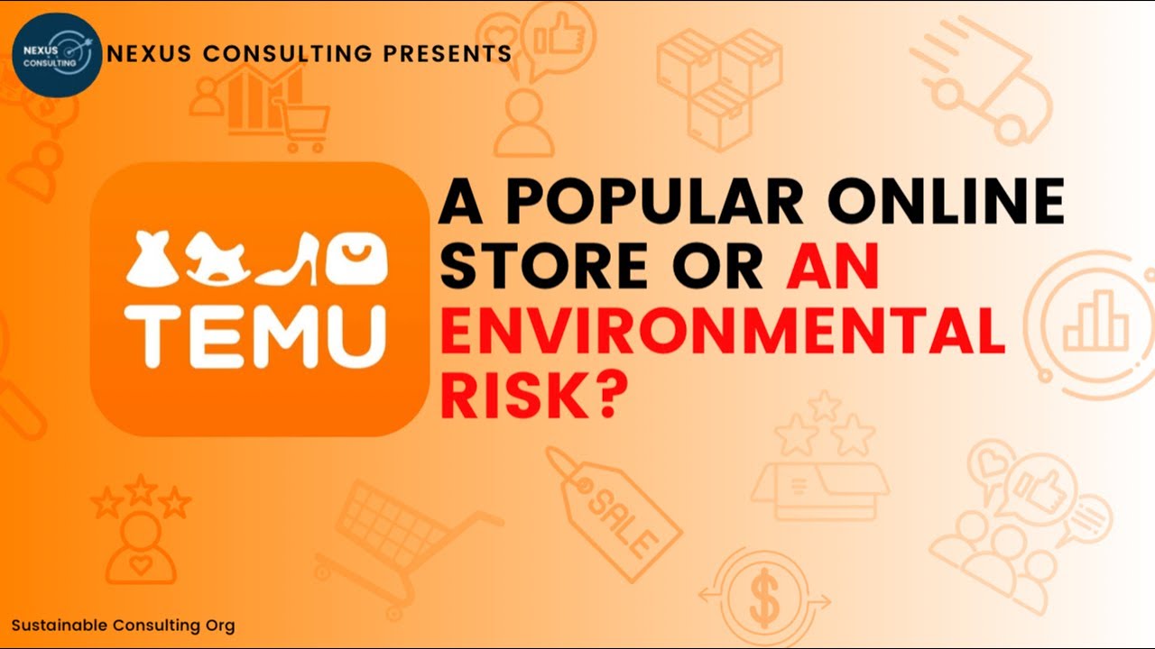 Temu: an environmental risk undercover - YouTube