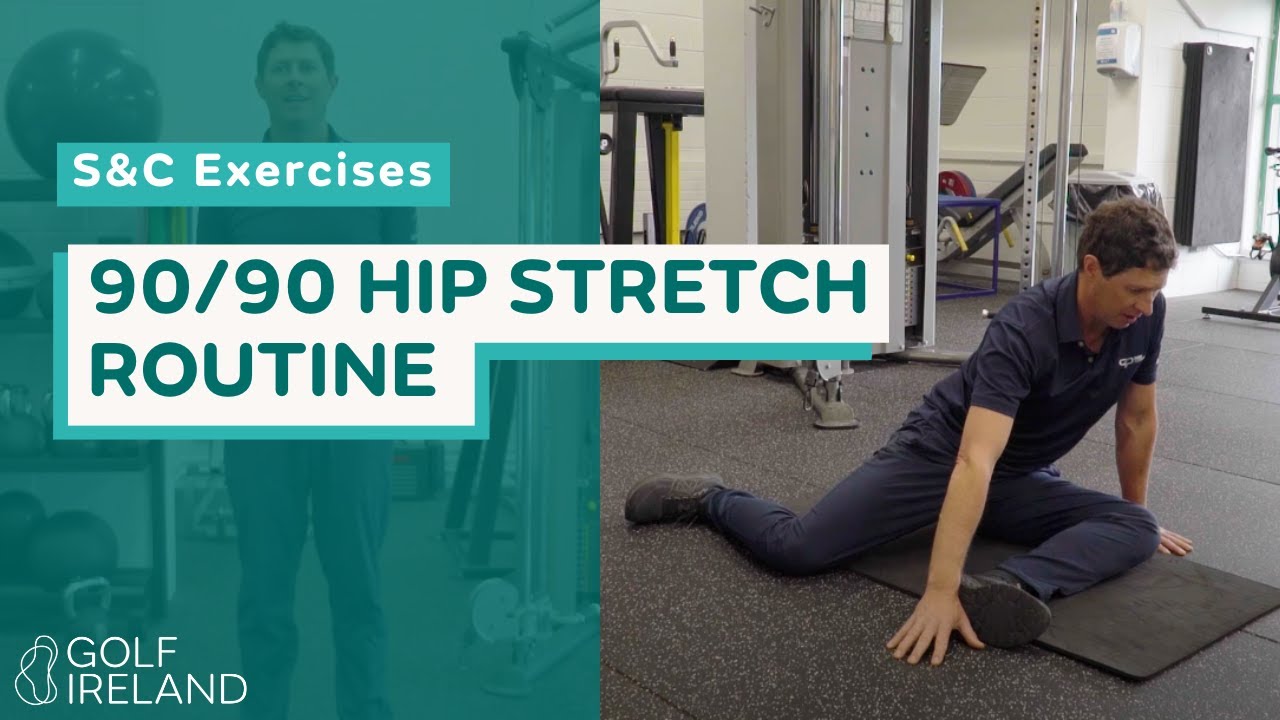 90/90 Hip Stretch Routine | Robbie Cannon | Strength and Conditioning ...