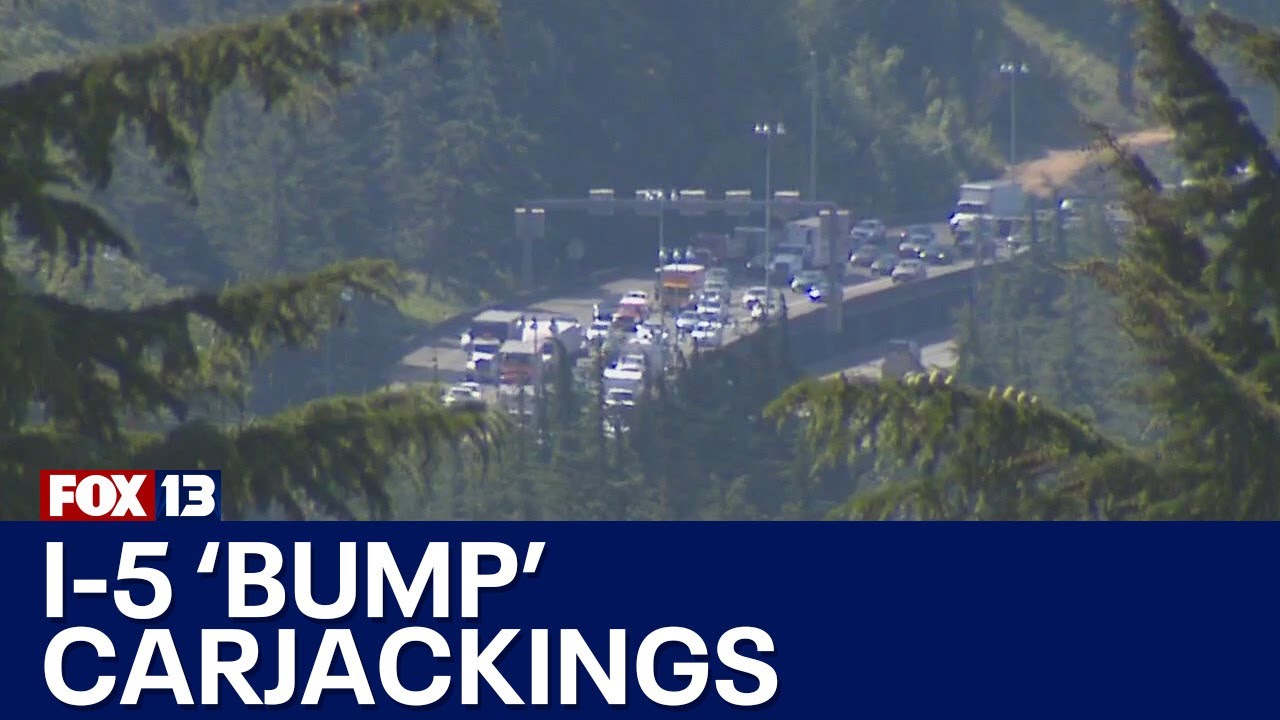 WA State Patrol warns of recent 'bump' carjackings on I-5 | FOX 13 ...