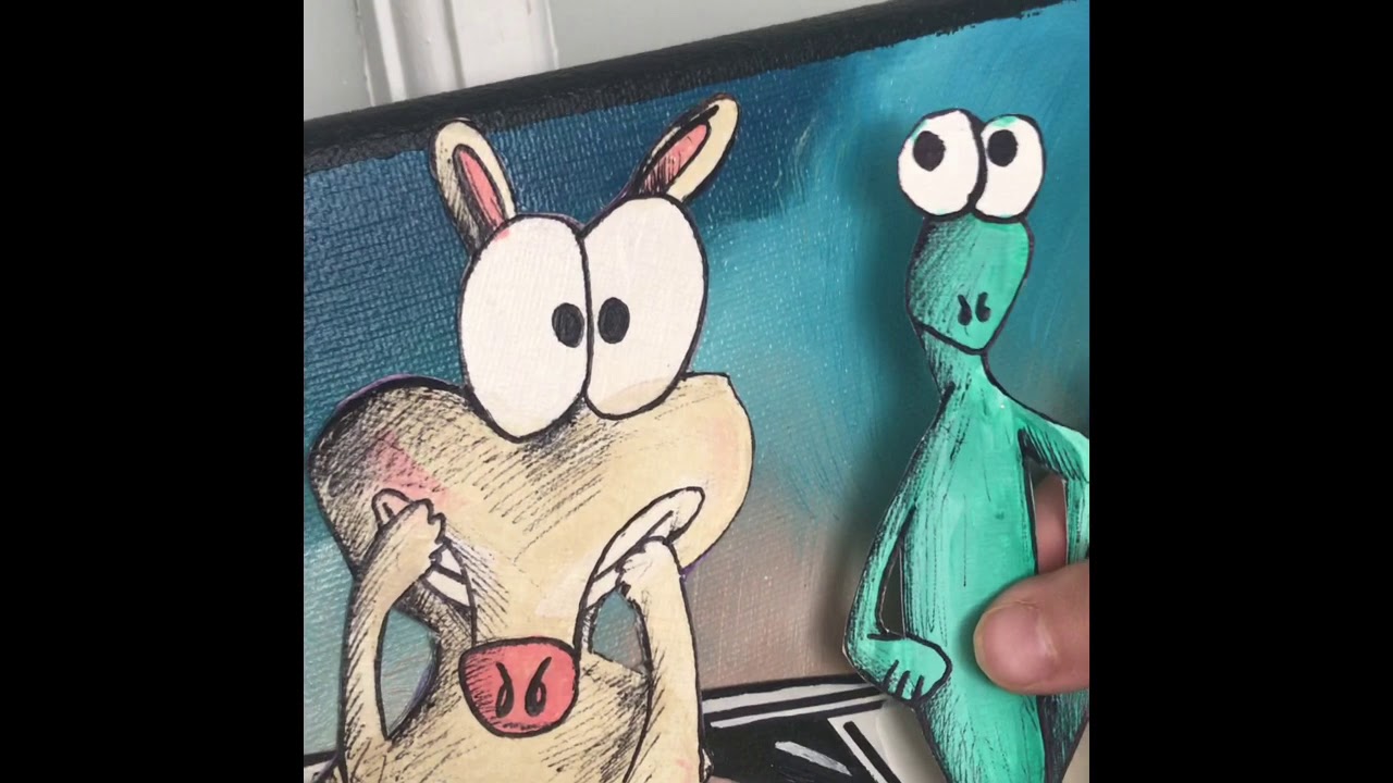 Penny & Sam's First Art Adventure - YouTube