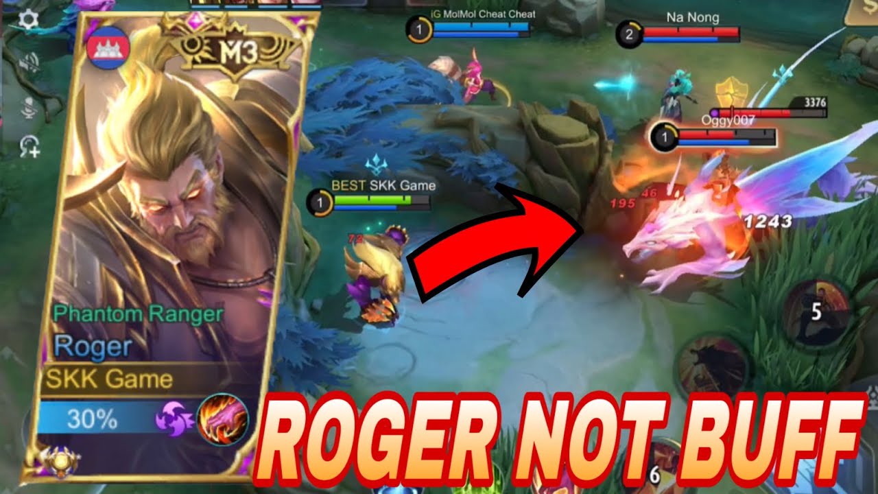 ROGER NOT BUFF!!! HOW TO PLAY ROGER NOT BUFF IN GAME | ROGER TRY IT ...
