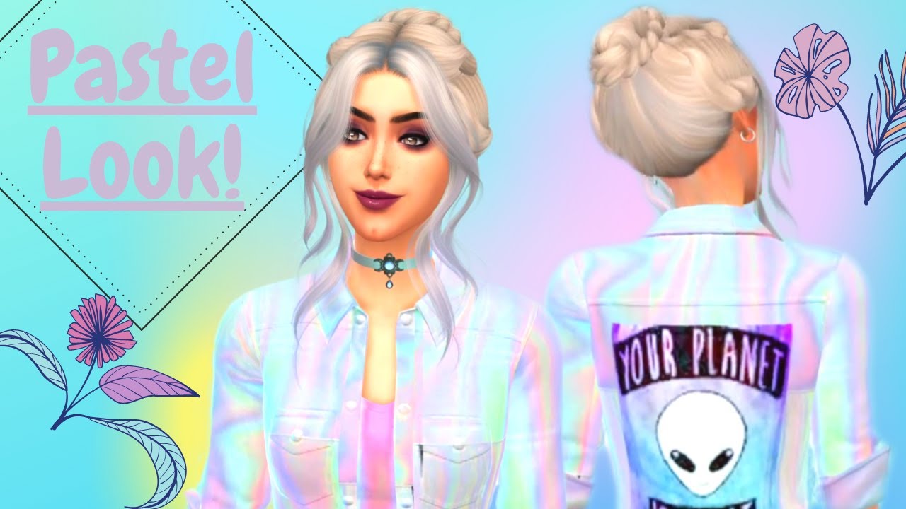 The Sims 4 // create a sim // Pastel Look - YouTube