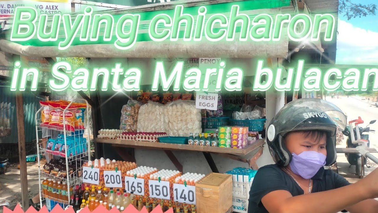 chicharon in Santa Maria bulacan Allan chicharon tv #chicharon vendor# ...