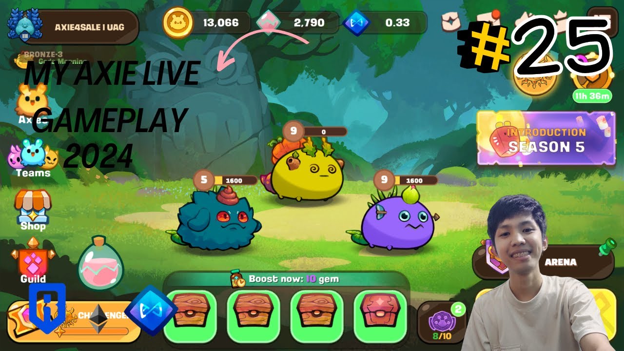 AXIE LIVE GAMEPLAY #25 |UNIQUE AXIE TEAM CLASSIC V2 |HOW TO EARN MONEY ...