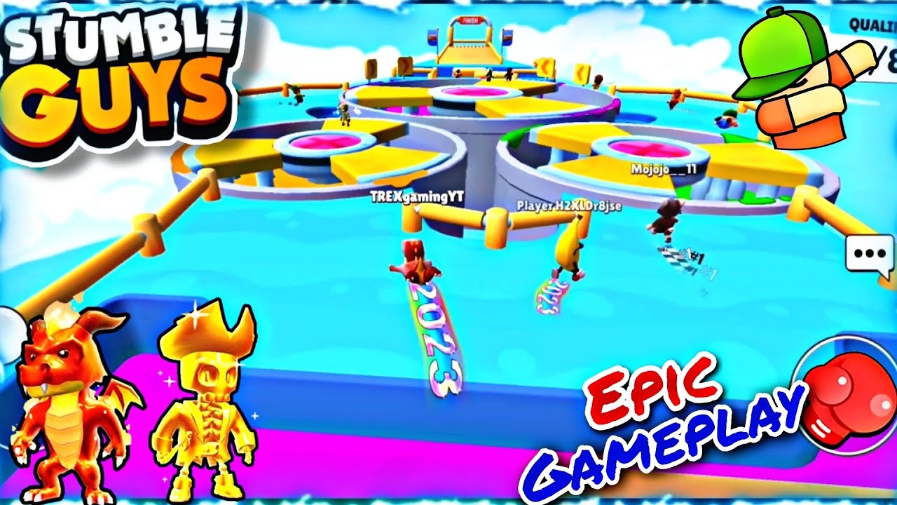 Epic stumble guys gameplay | Fall guys gameplay | New multiplayer game ...