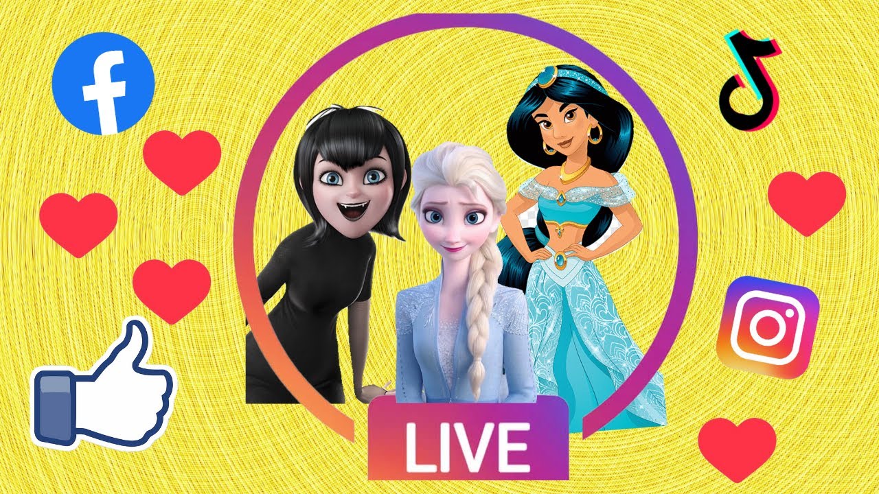 LIVE with DISNEY PRINCESSES - YouTube