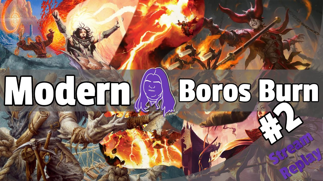 [Modern] Boros Burn League 2 - YouTube