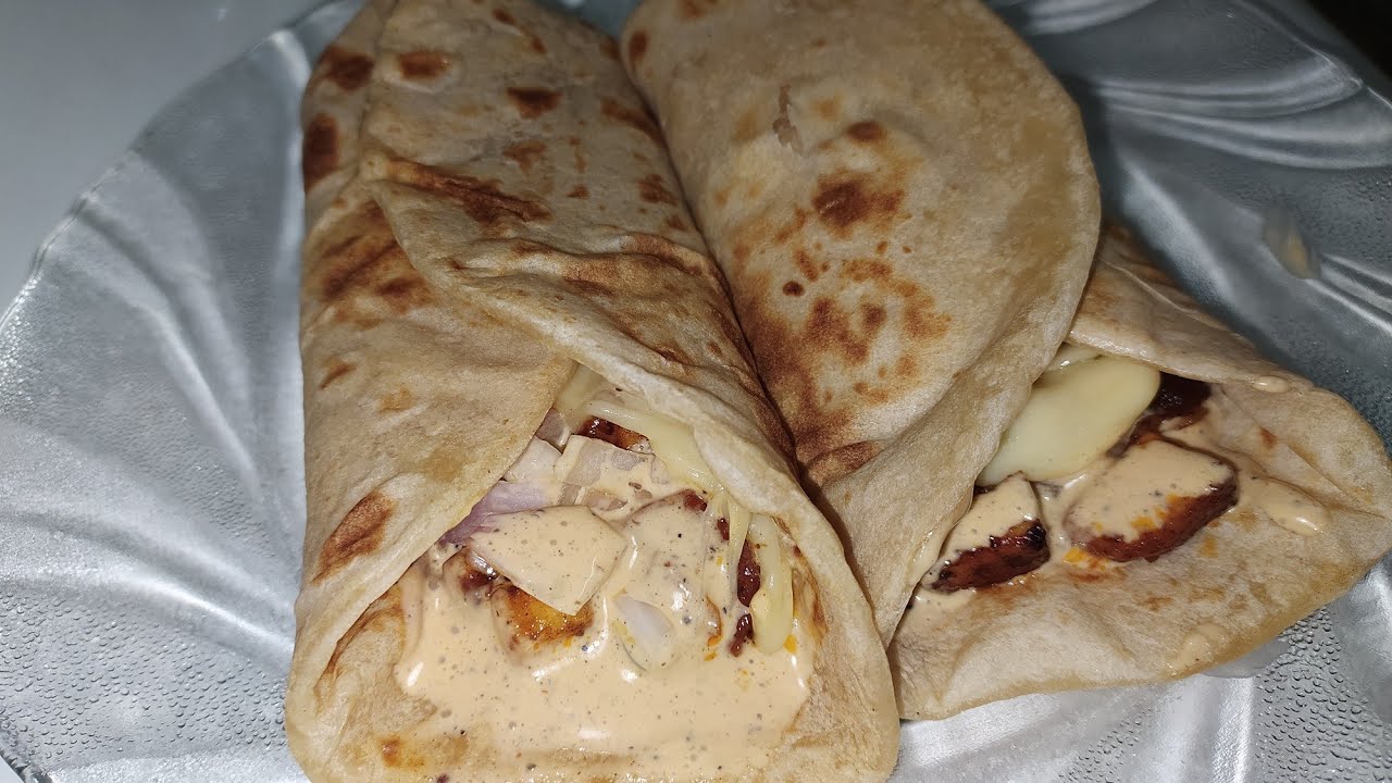 Paneer cheese Shawarma without yeast by the Random blogger | shawarma ...