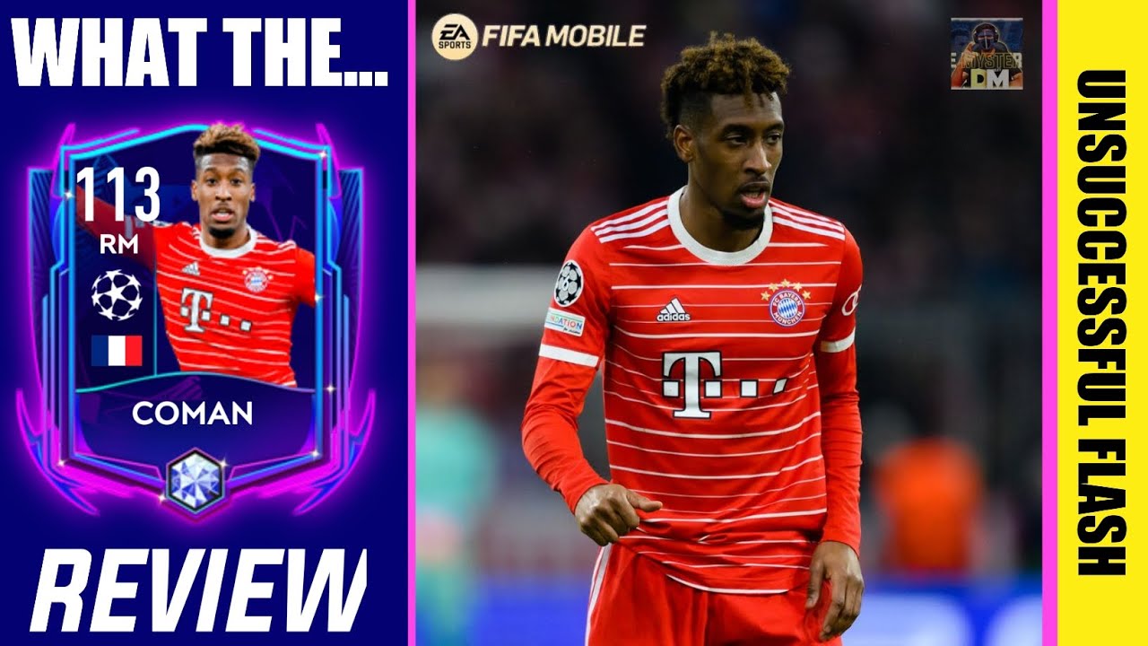 UCL Kingsley Coman Review #fifamobile - YouTube
