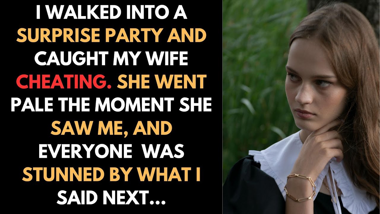 I Walked Into A Surprise Party And Caught My Wife Cheating. Everyone ...