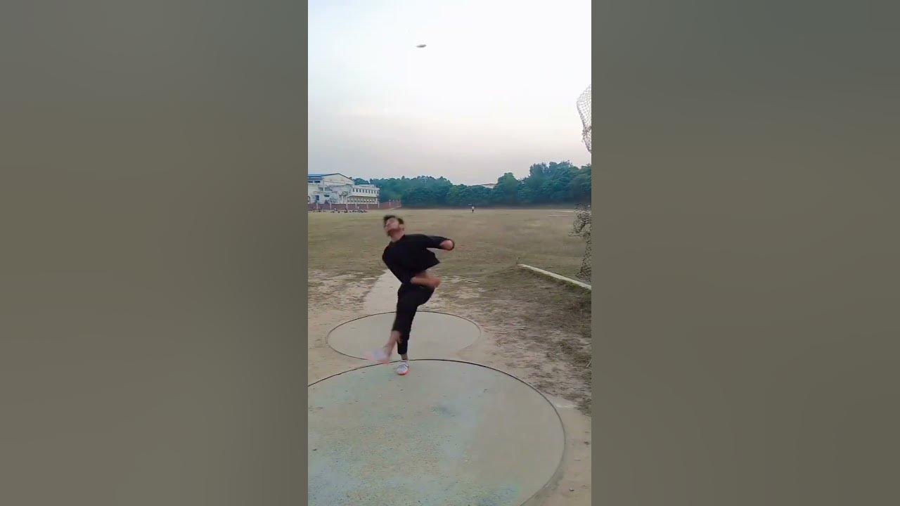 discus throw technique Discus throw training - YouTube