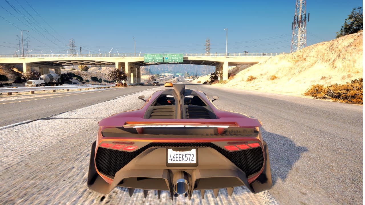 AMG Project One From Forza Horizon 5 GTA 5 8K Remastered Edition - YouTube