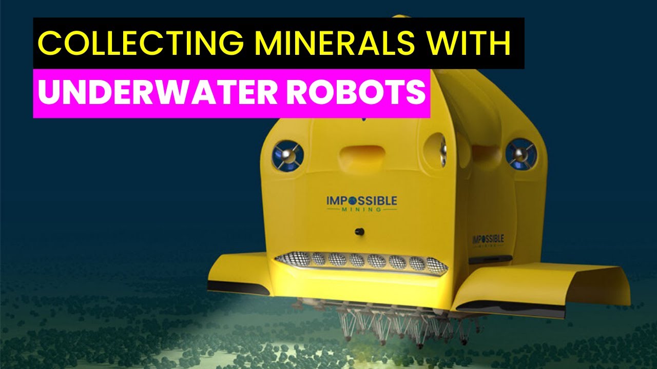 First-Ever Hovering Underwater Robot That Collects Minerals | Future ...
