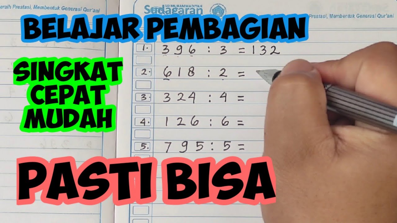 Cara Pembagian Cepat dan Mudah - YouTube