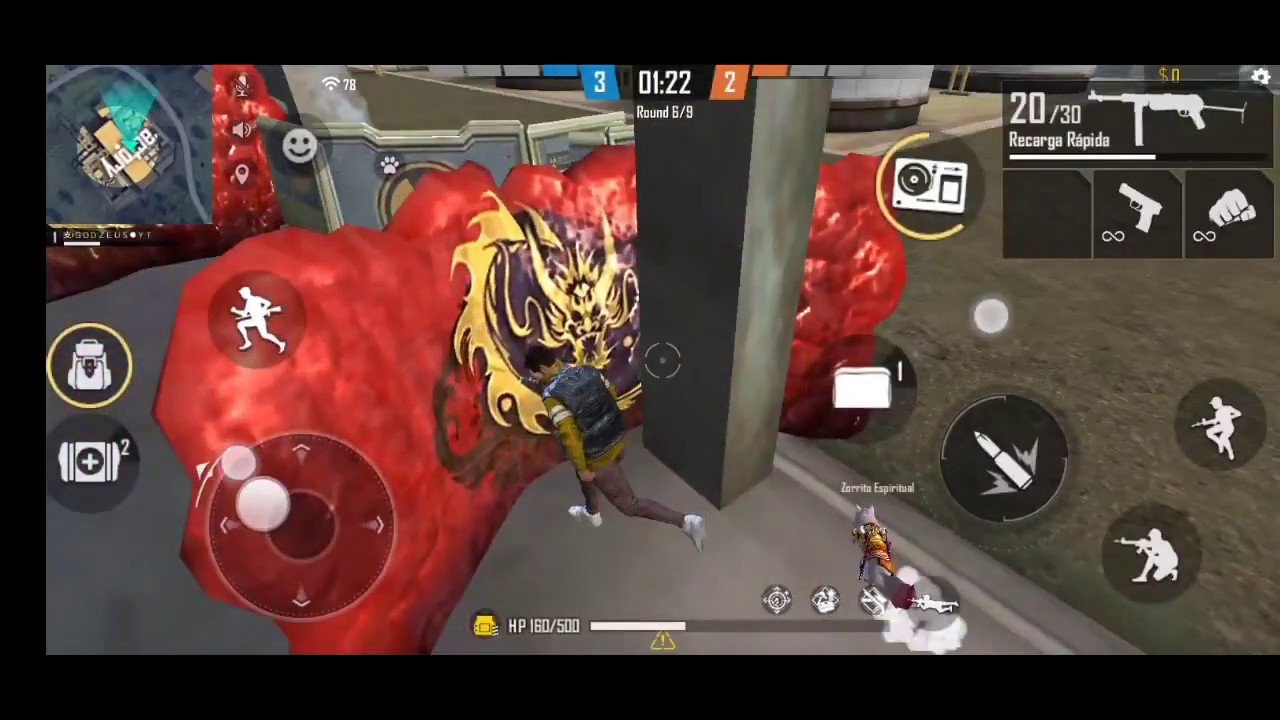 GOD ZEUS YT// FREE FIRE // HIGHLIGHTS// PVP// - YouTube