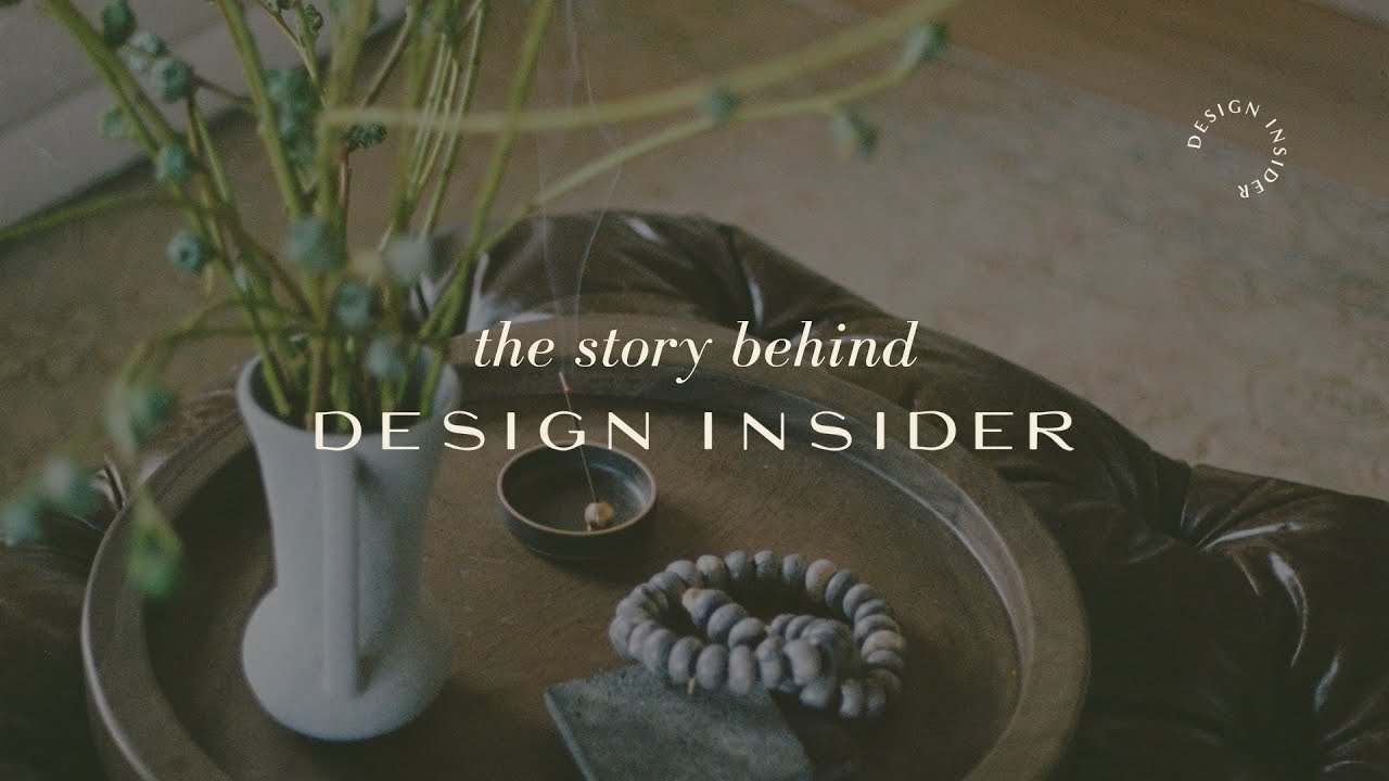 The Story Behind Design Insider - YouTube