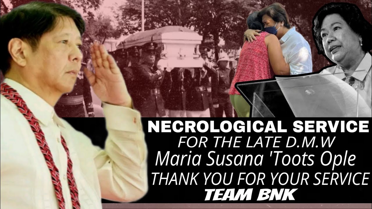 THANK YOU FOR YOUR SERVICE SEC TOOTS OPLE - YouTube