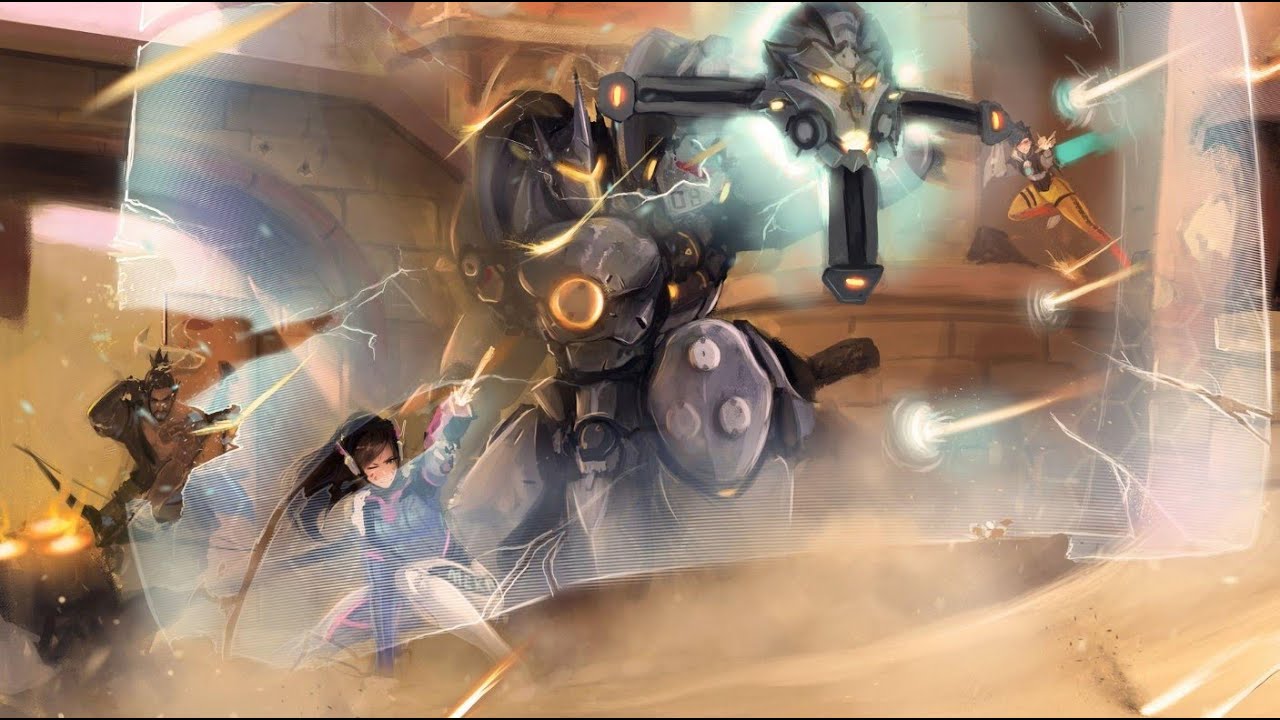 CARRYING MY ENTIRE TEAM AS REINHARDT...... | OVERWATCH 2 - YouTube