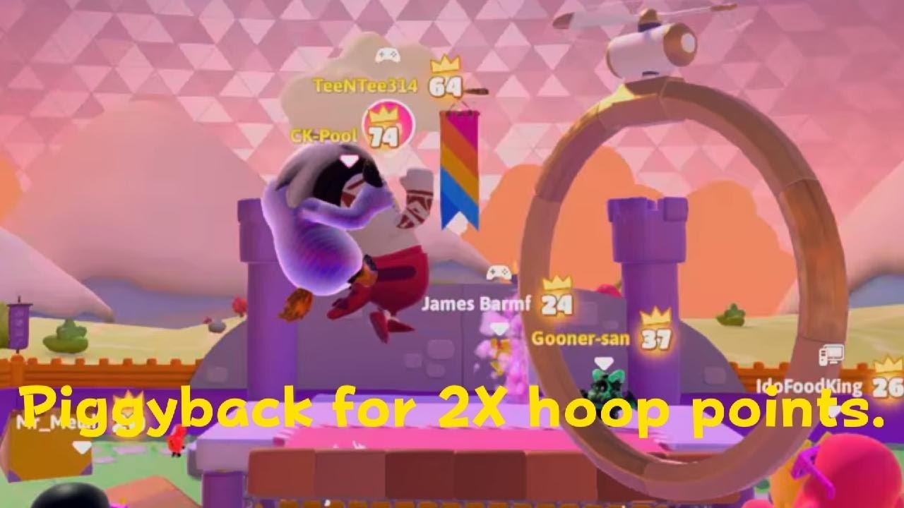 Fall Guys: The piggyback strategy. - YouTube