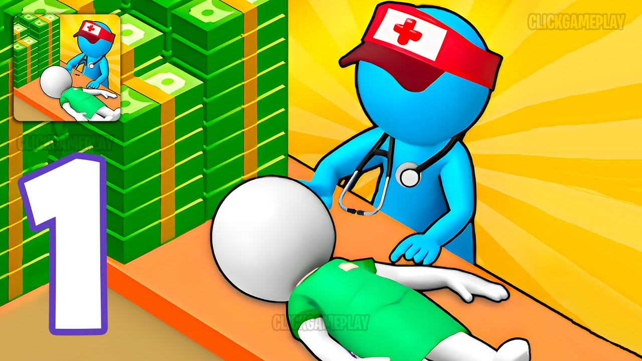 My Doctor: Idle Hospital Game Gameplay Walkthrough Part 1 - Tutorial ...