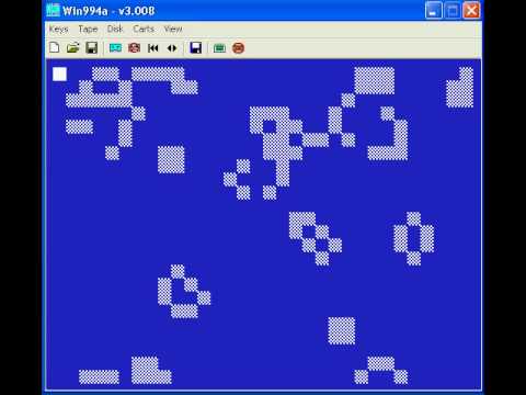 The Game Of Life - TI-99/4A - YouTube