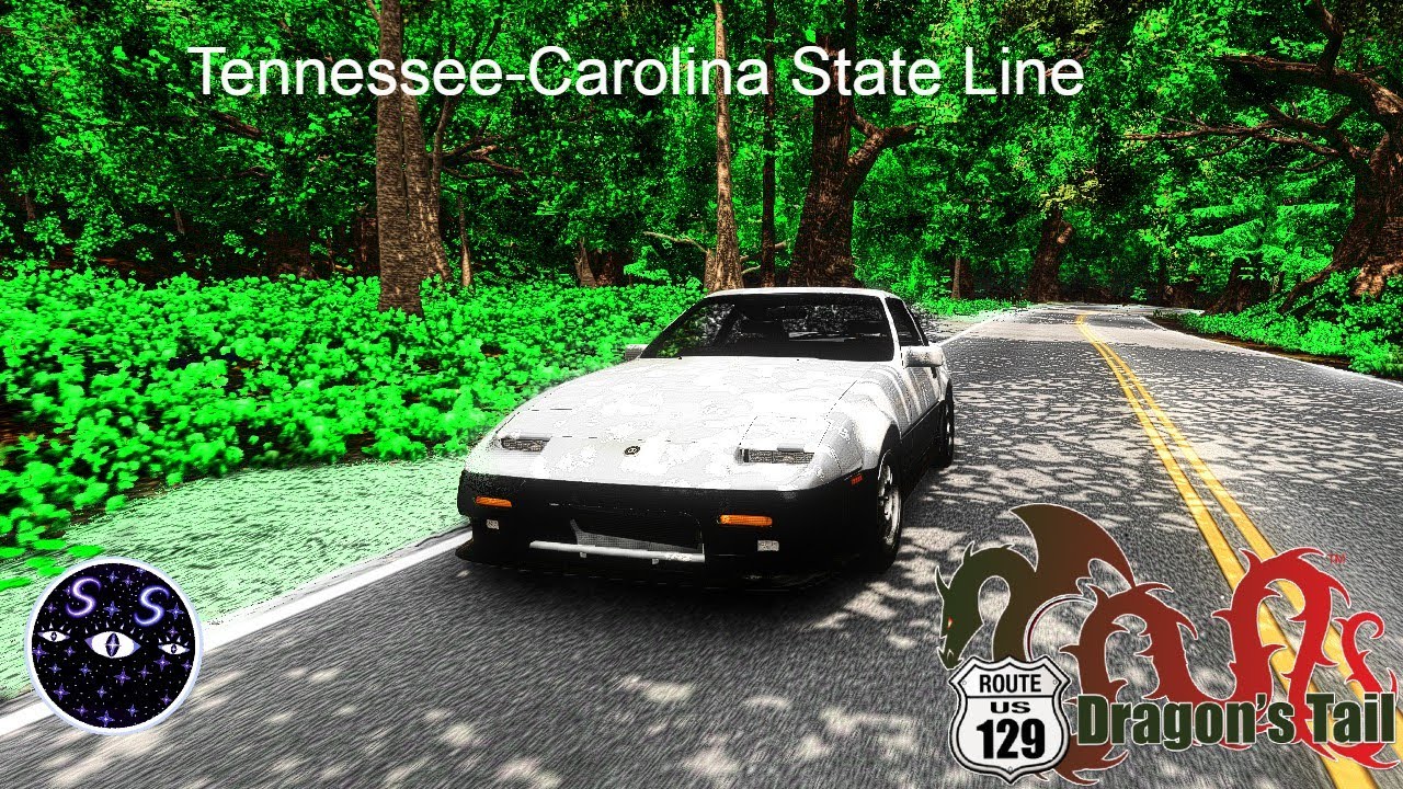 TAIL OF THE DRAGON IN A WANGAN RX7!!!! || BEAM.NG DRIVE - YouTube