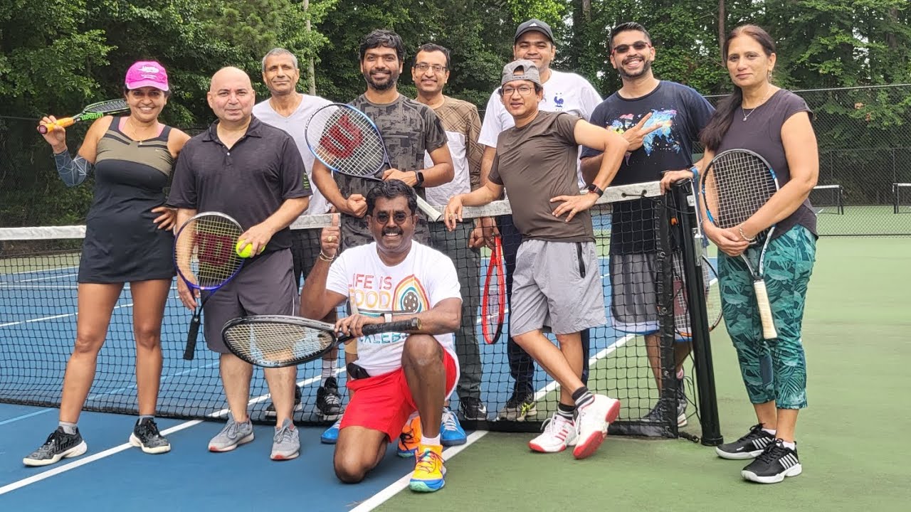 Atlanta Tennis 🎾 Meetup Tennis Meet # 1 - Memories 😃 - YouTube