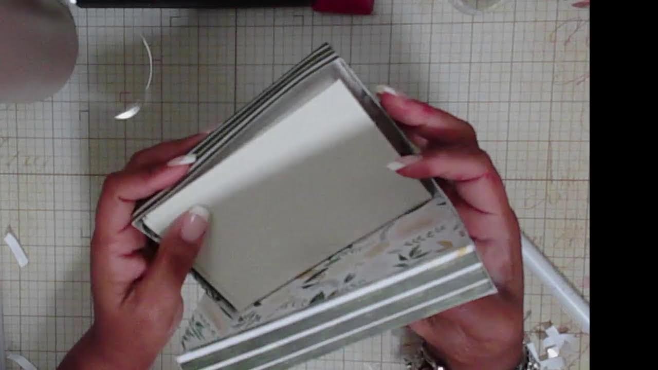 DIY Note Card Box - YouTube