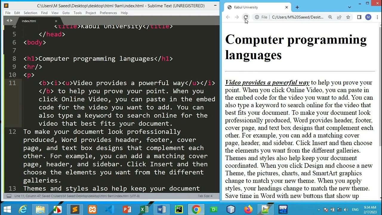 Html Tutorial For Beginners || Episode 3 || Complete Html With Notes 