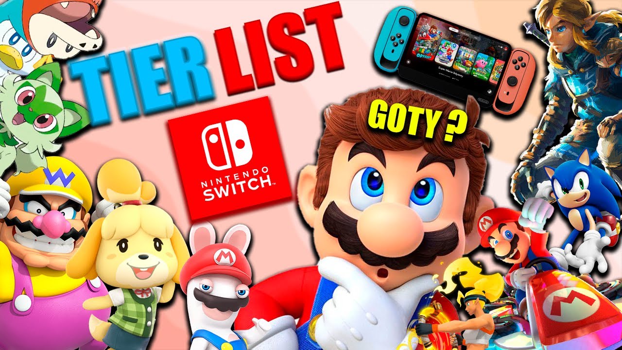 TIER LIST DEFINITIVA JUEGOS NINTENDO SWITCH | Kitsu Tier List - YouTube