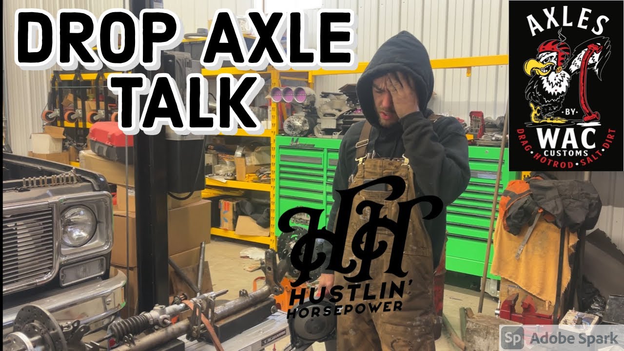 Repairing the “WAC customs” drop axle - YouTube