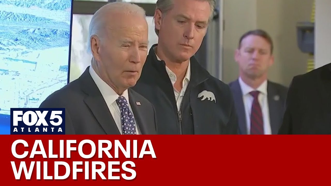 Biden gets California wildfire briefing | FOX 5 News - YouTube