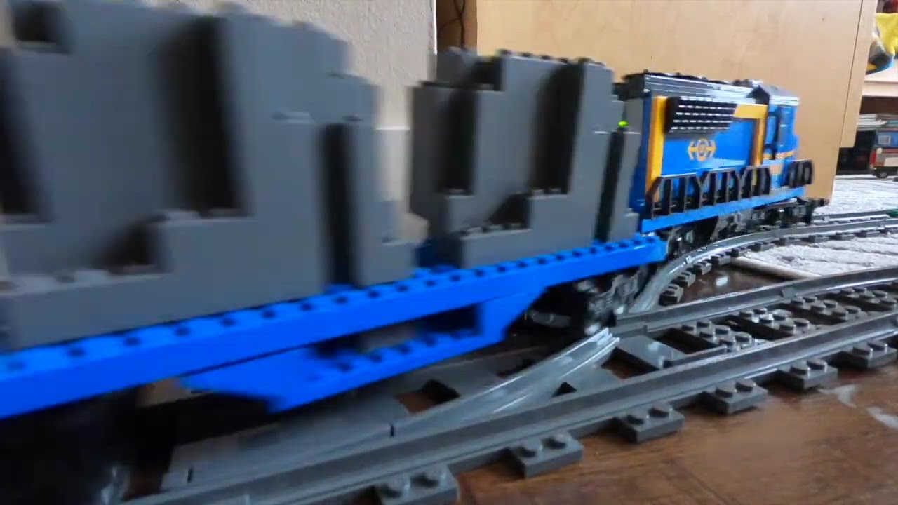 The Lego Runaway Train - YouTube