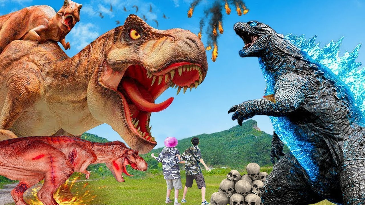 T-Rex Chase - Part 43 - Jurassic World Dinosaur Fan Movie - YouTube