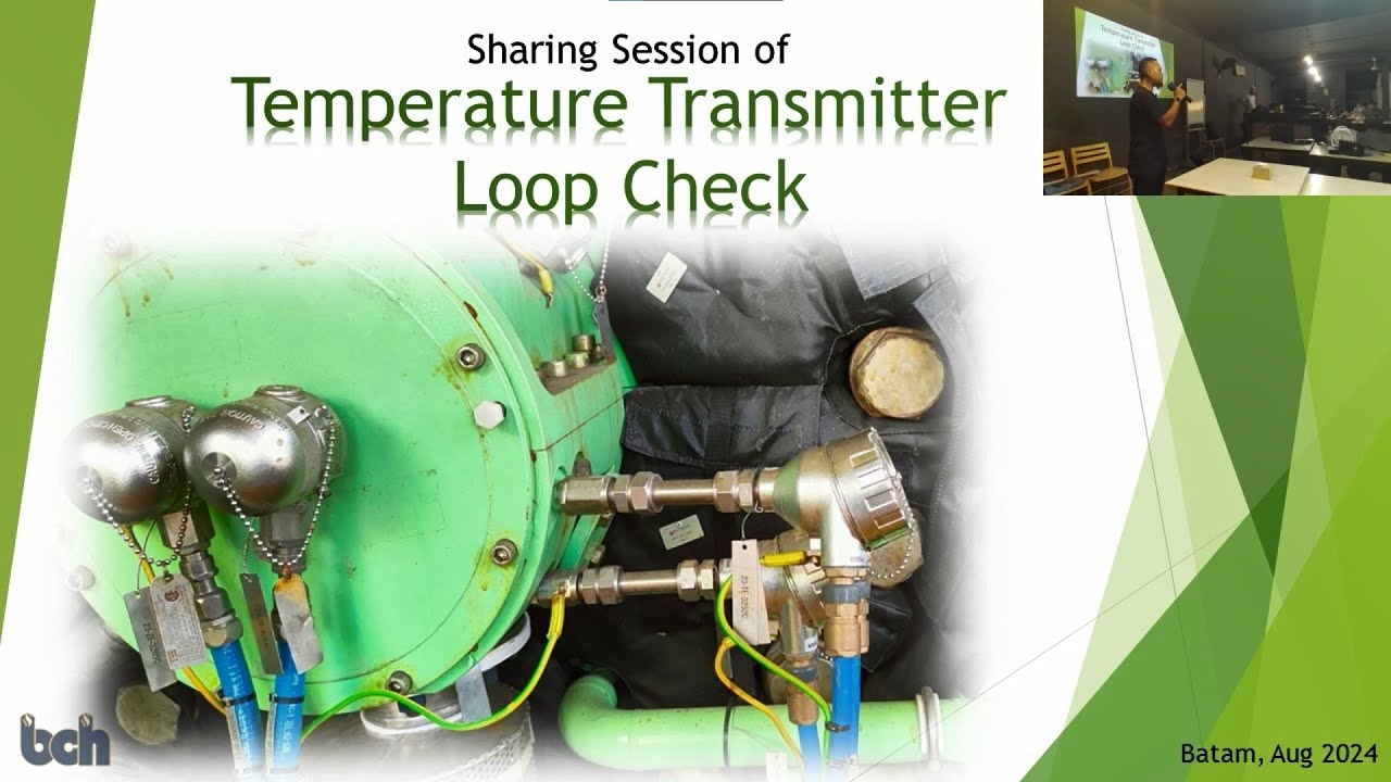 Temperature Transmitter Loop Check - Batam Commissionning Hub - YouTube